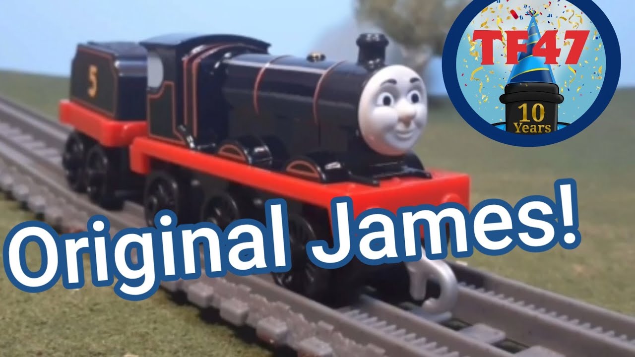 Trackmaster Push Along Original James Review!! | Thomas And Friends ...