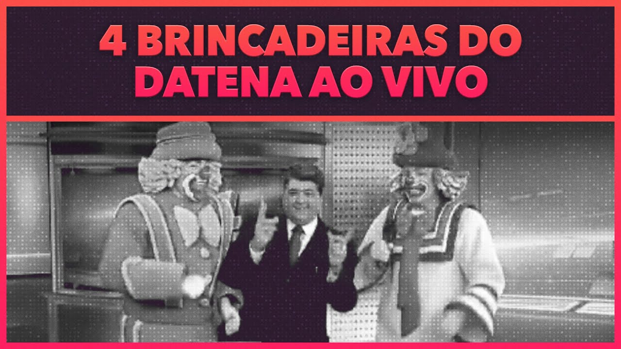 4 BRINCADEIRAS DO DATENA AO VIVO | RANKING DO DATENA - YouTube