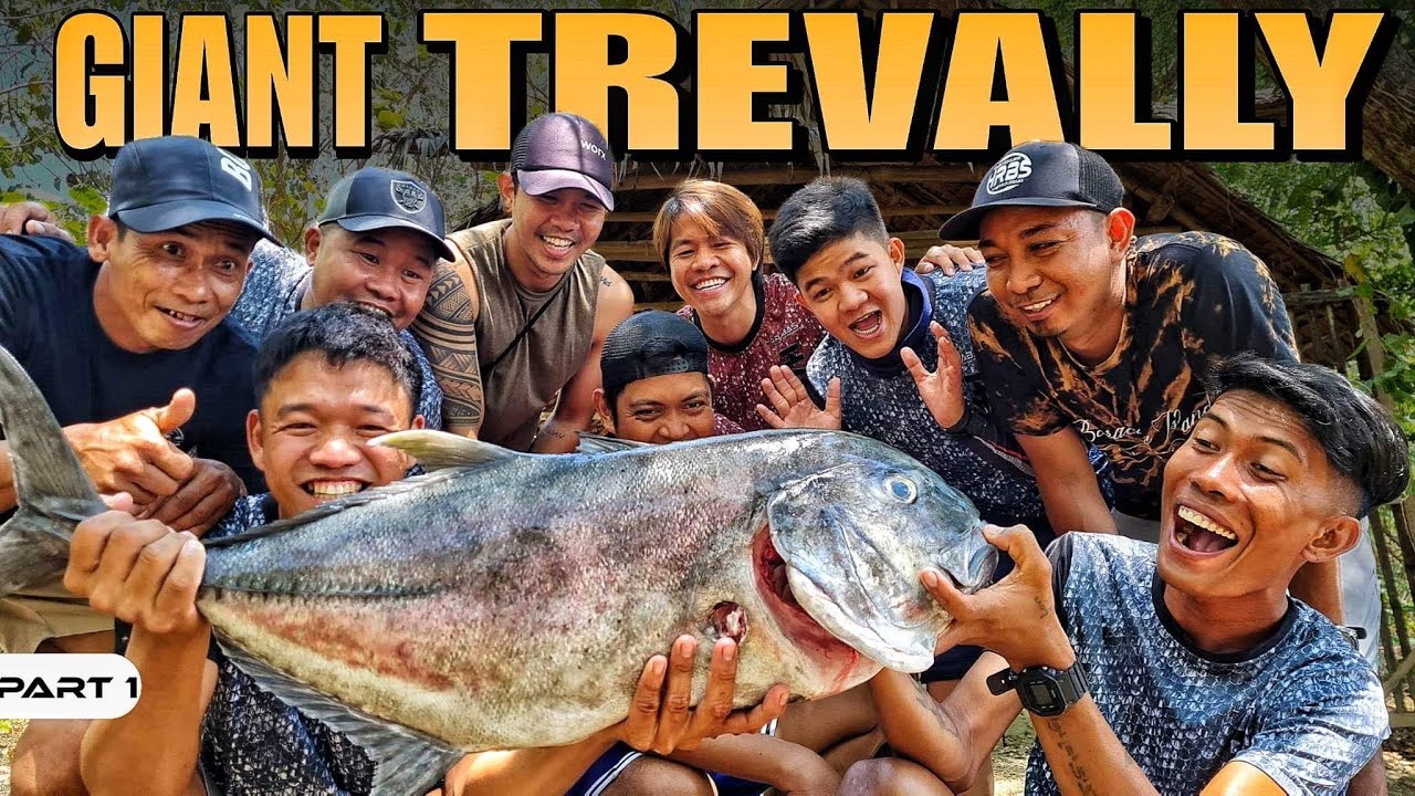 EP958-P1 - Giant Trevally Backyard Cooking - YouTube