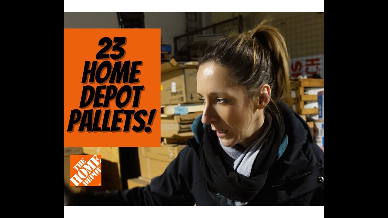 We ordered 23 pallets from Home Depot! - YouTube