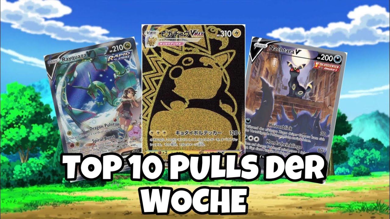 Top 10 Pokemon Pulls of the week - YouTube