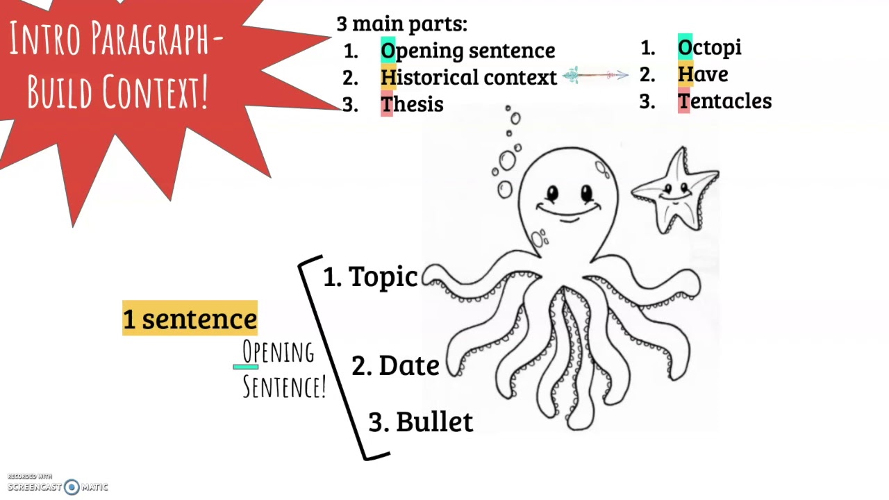 Introduction Paragraph for History - YouTube
