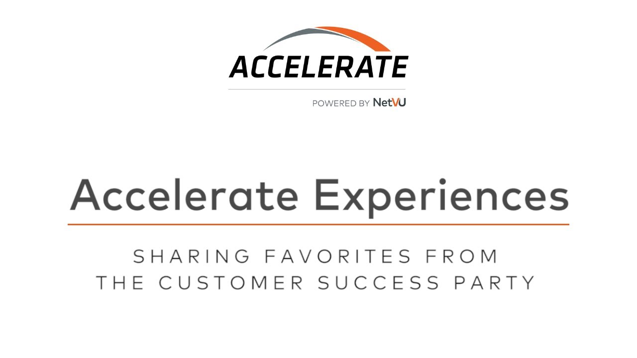 Accelerate Experiences - 7-08-19 - YouTube