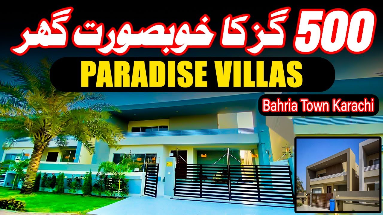 Bahria Paradise 5 bedroom villa | 500 square yard | Bahria Paradise ...