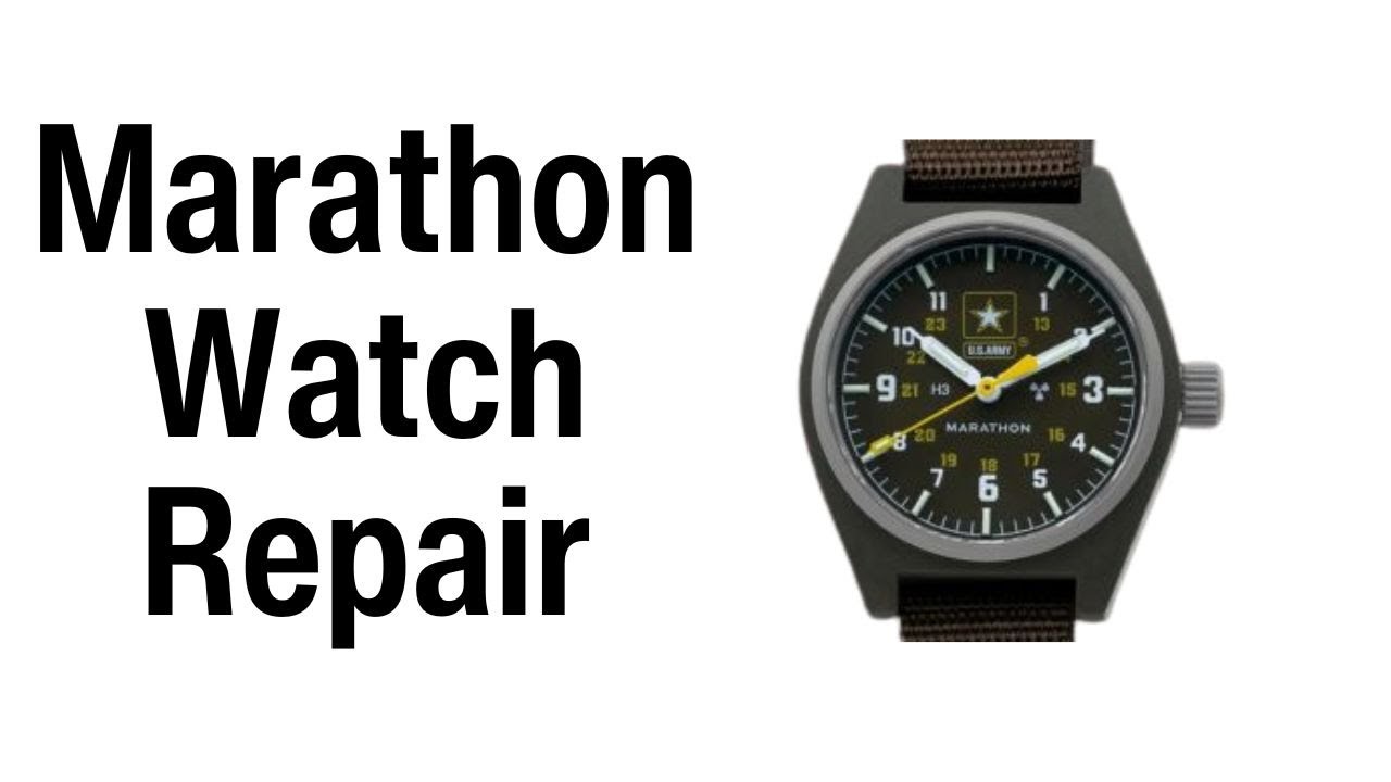 Marathon Watch Repair - YouTube