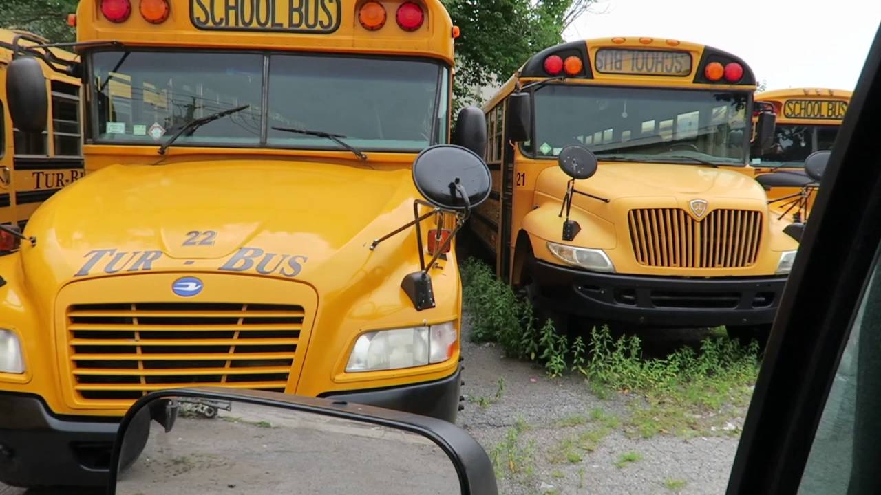 Picking Up Dads Second Bus - YouTube