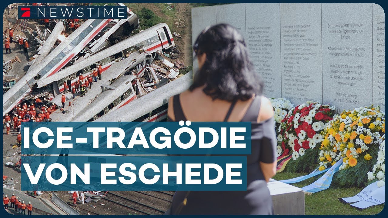 Eschede-Zugunglück: Menschen gedenken der Opfer - Was damals passiert ...