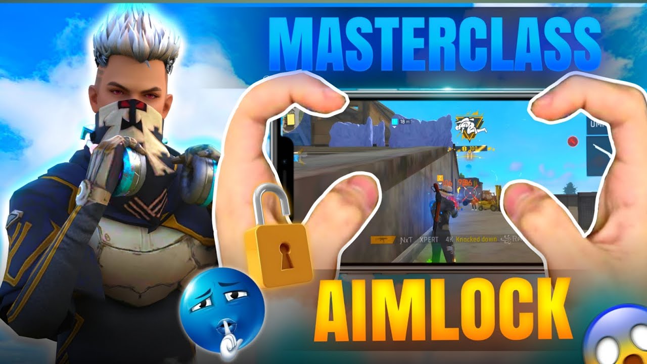 PERFECT AIMLOCK 🔒 ON ENEMY'S HEAD 🗣️🙂‍↕️ MASTERCLASS OF AIMLOCK 🔐 FREE ...