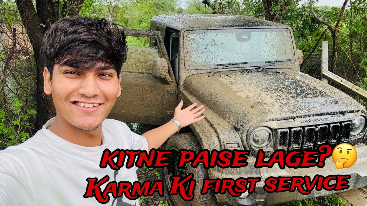 Thar Rox First Service Vlog | Mahindra Thar Rox Ownership Experience ...