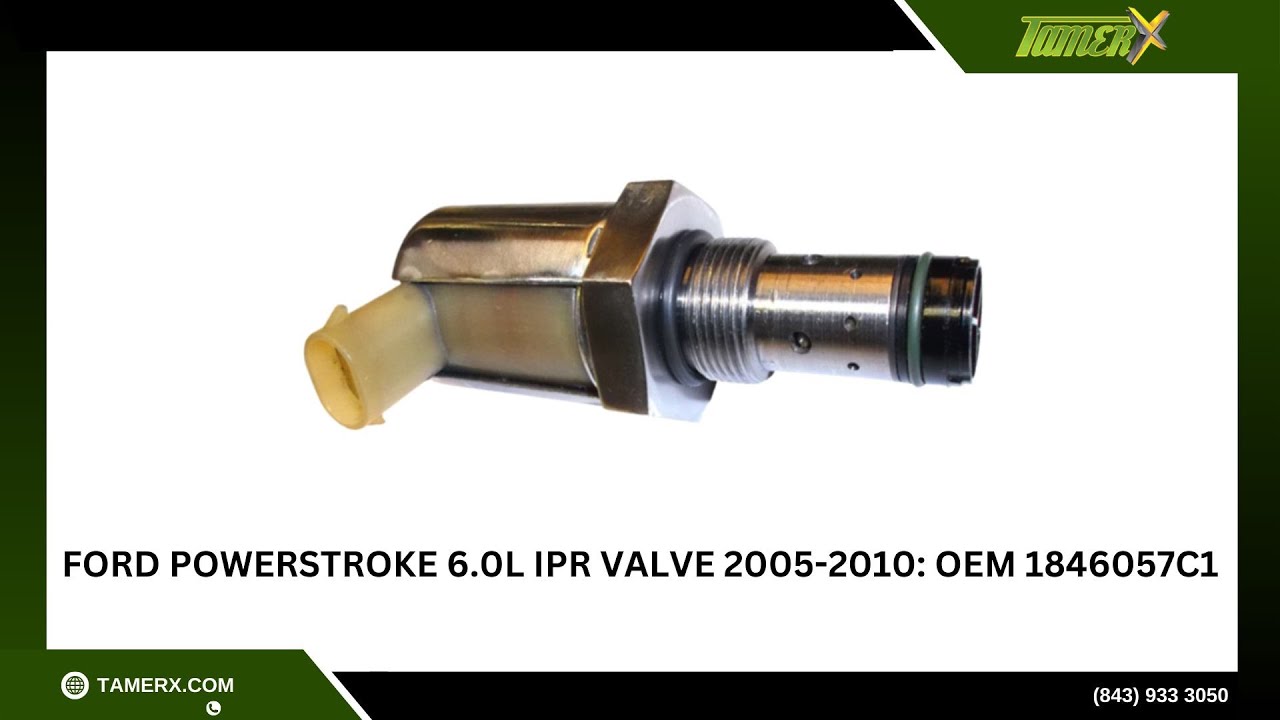 Ford Powerstroke 6.0L IPR Valve 2005-2010: OEM 1846057C1 - YouTube