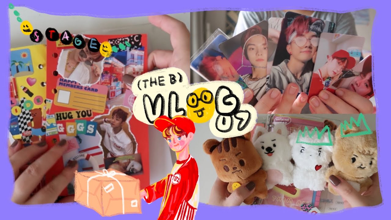 [Vlog07]🤓The B diary🐿 เรียนเต้นกับคิว/unboxช่วงล่าการ์ด/เปิดไดอารี่ ...