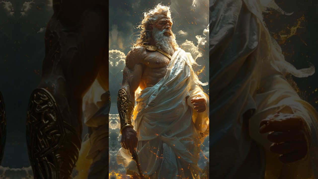 "Zeus: Divine Conqueror of Titans and Bringer of Justice" #shortvideo # ...