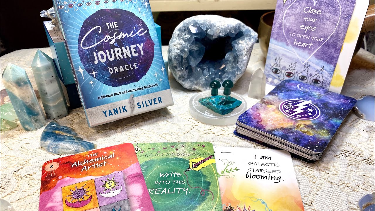 The Cosmic Journey Oracle Cards Deck | Unboxing & Flip Through (no ...