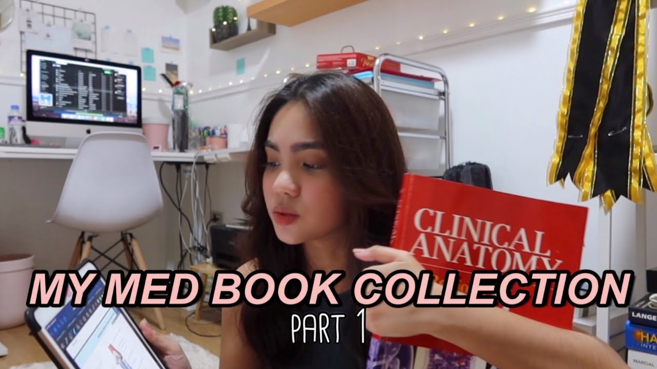 MY MEDICAL BOOK COLLECTION part 1 (philippines) | Kristine Abraham ...