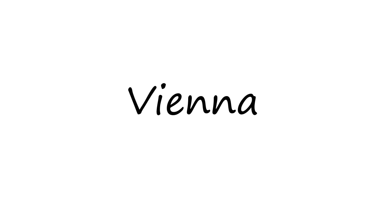 How to Pronounce Vienna? - YouTube
