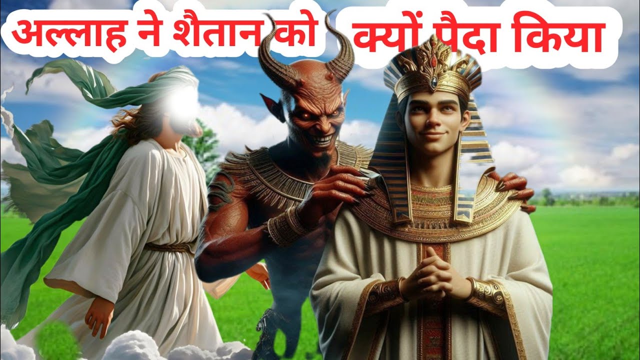 allaah ne shaitaan ko kyon paida kiya? ||Why did Allah create Satan ...