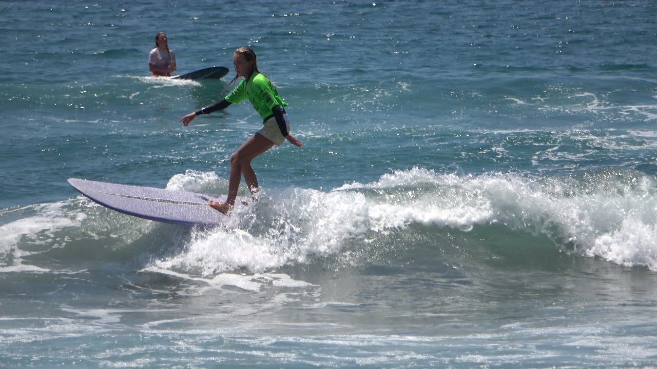 Girls Surf the Oceanside Longboard Surfing Contest - YouTube