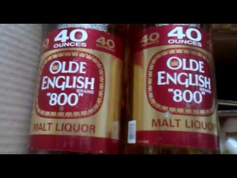 OLDE ENGLISH 800 MALT LIQUOR UNBOXING - YouTube
