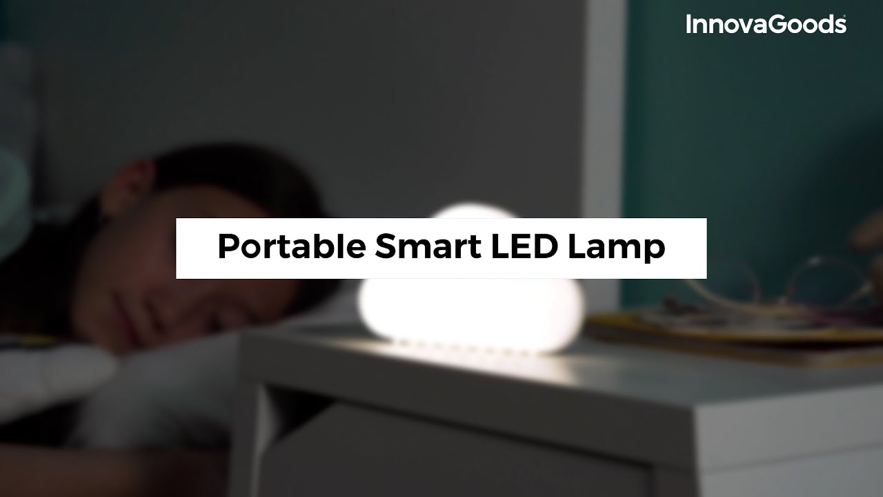 InnovaGoods Portable Smart LED Lamp - YouTube