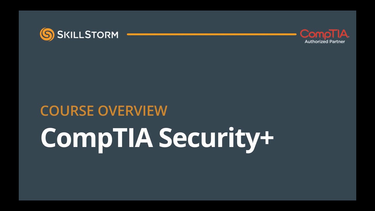 CompTIA Security+Course: Overview - YouTube