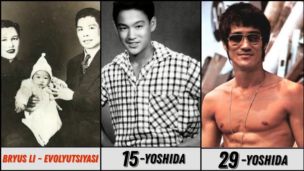 Bryus Li EVOLYUTSIYASI | Bruce Lee evolution - YouTube