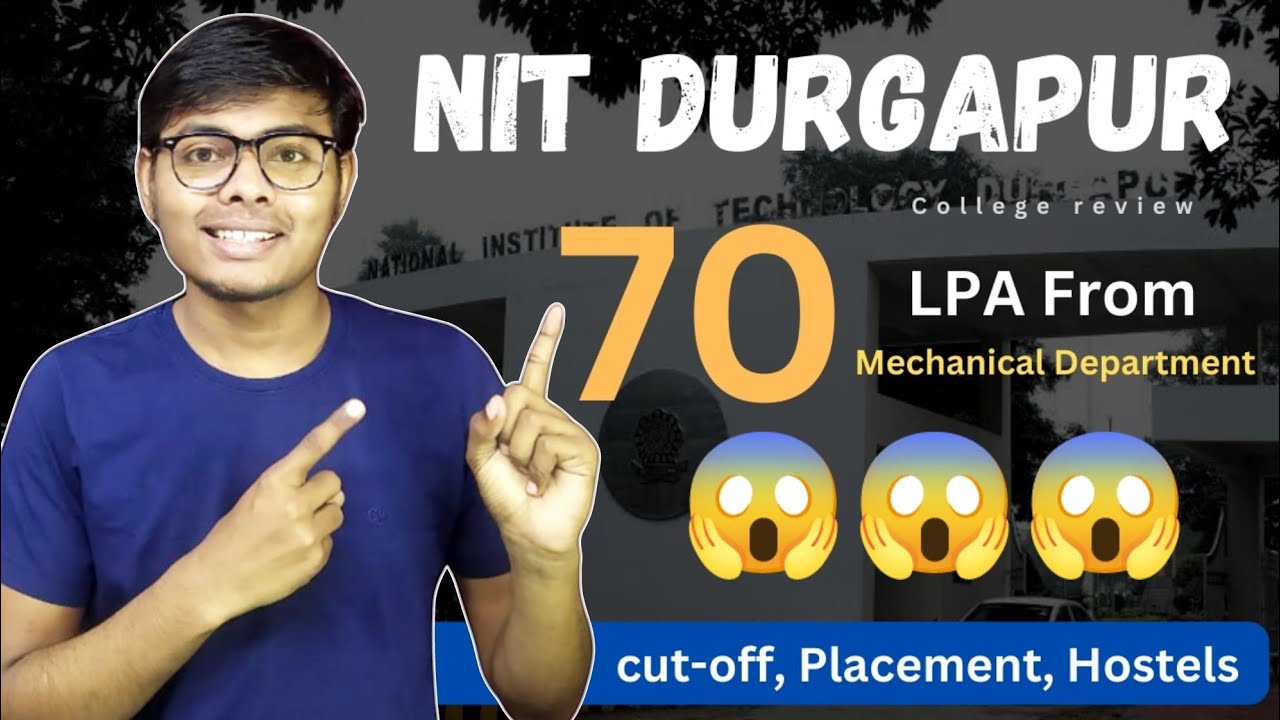 NIT Durgapur College review 🔥 | Placement 😱 | JEE mains cutoff #jee # ...