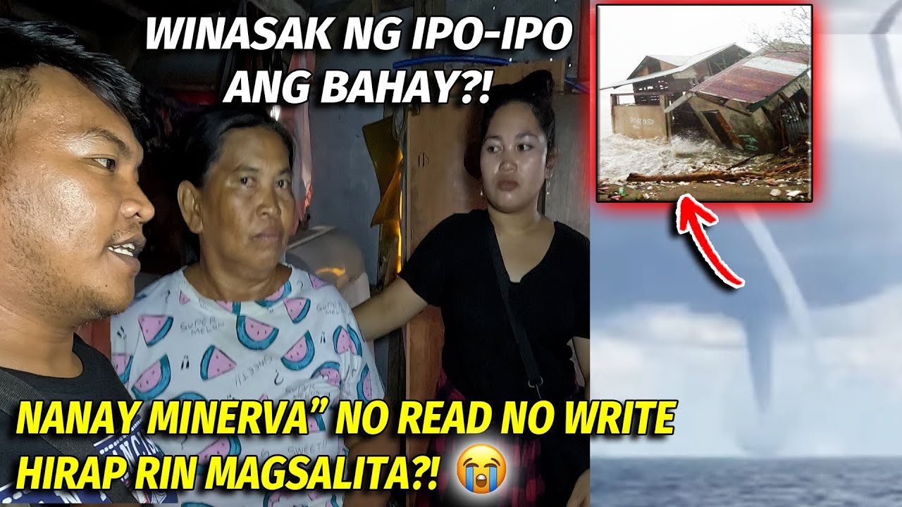 NANAY MINERVA" TINANGAY NG IPO-IPO ANG BAHAY?? 😭 NO READ NO WRITE 💔 - YouTube