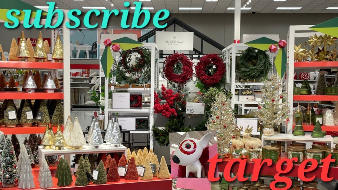Target Christmas Decor! - YouTube