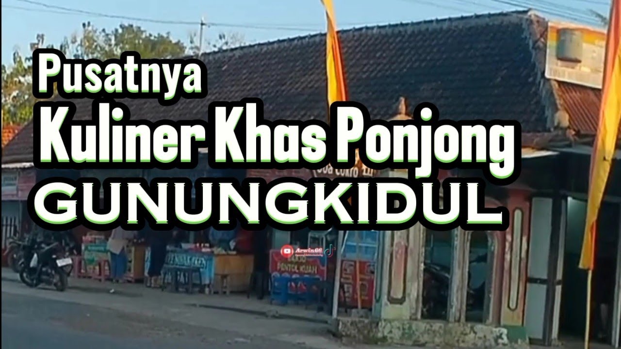 Perjalanan menuju pusatnya kuliner khas ponjong gunungkidul.#motovlog ...