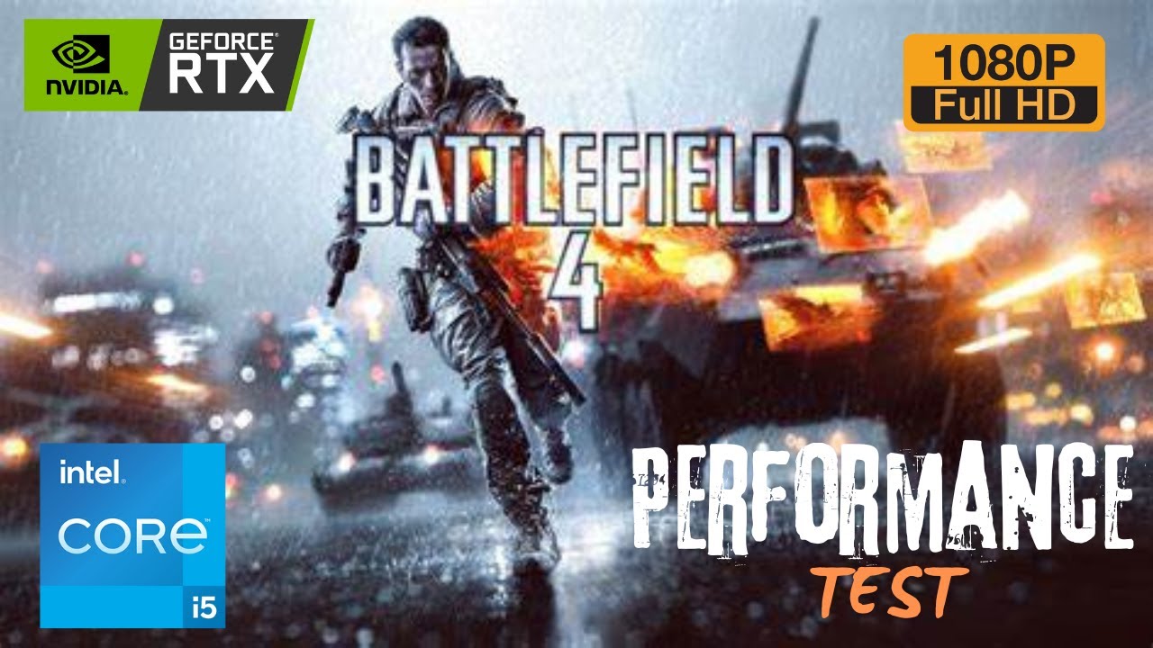 Battlefield 4 Ultra Realistic Graphics Performance Test on RTX 4060Ti ...