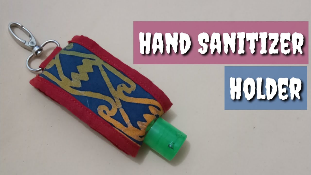 DIY Hand Sanitizer Holder - YouTube