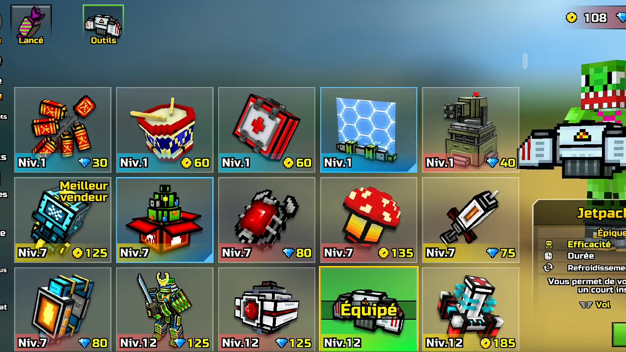 Pixel gun 3D new map #3 - YouTube