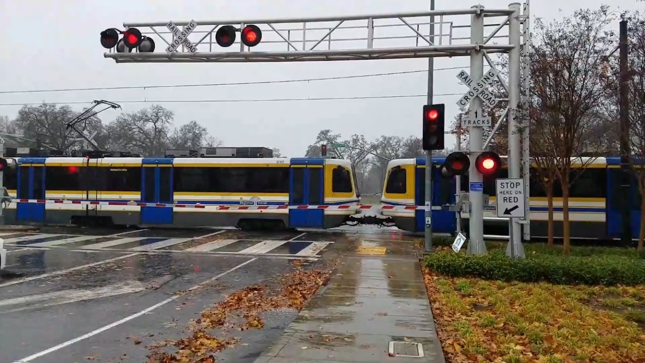 Iron Point Road Railroad Crossing, Temporary Sequence, Sacramento Light ...