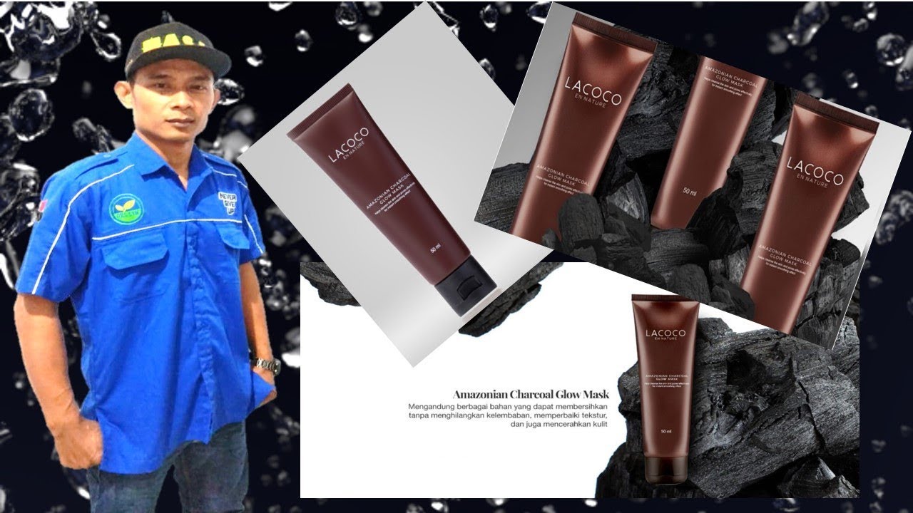 Testimoni Lacoco NASA Skincare En Nature Amazonian Charcoal Glow Mask ...