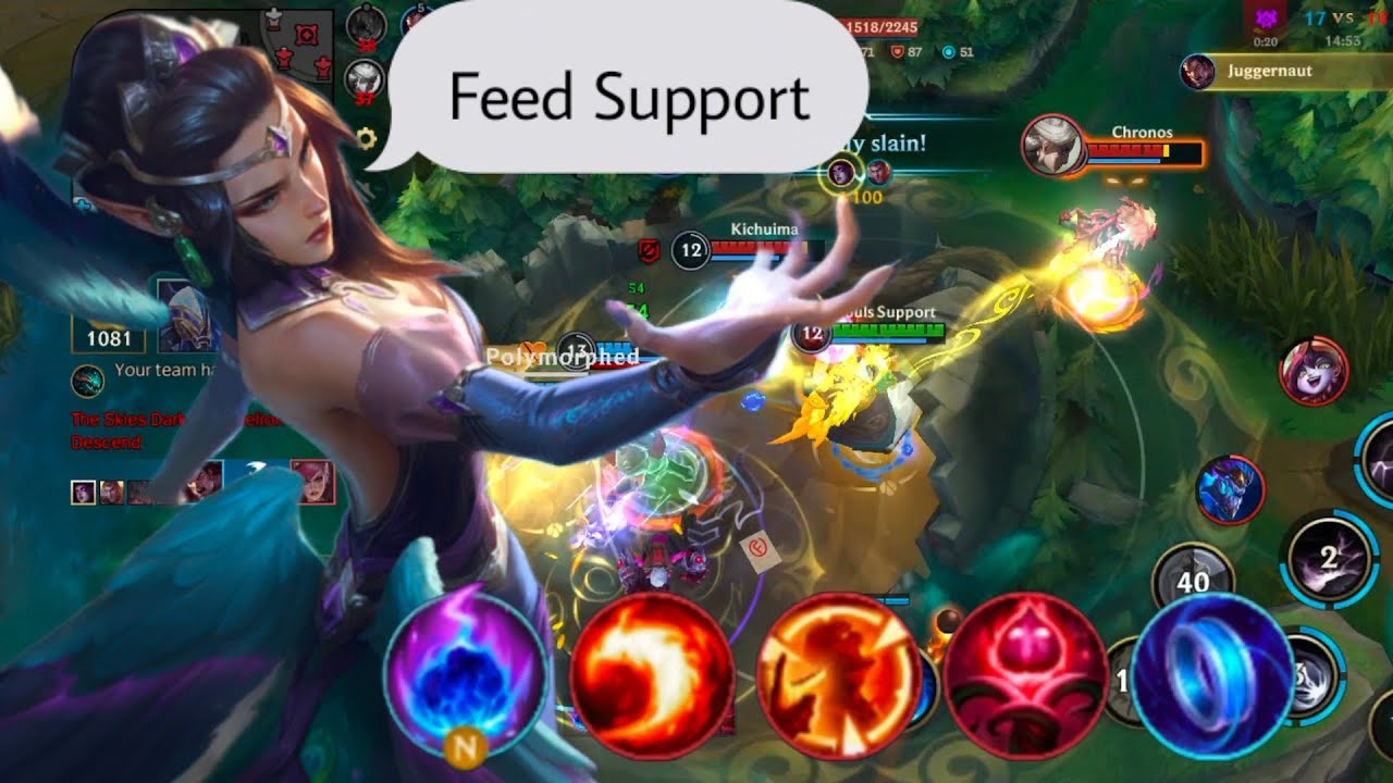 Support Feed Morgana / Morgana Gameplay S13 - YouTube