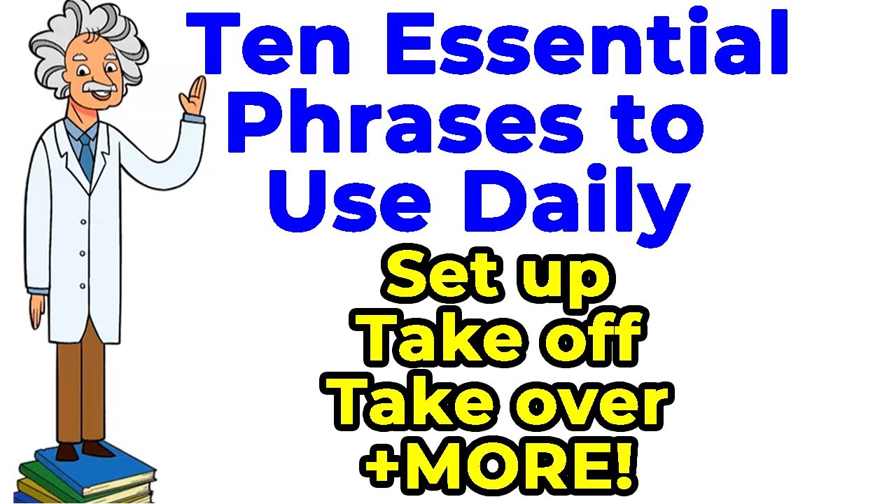 Ten Essential Phrases to Use Daily |English Lesson| - YouTube
