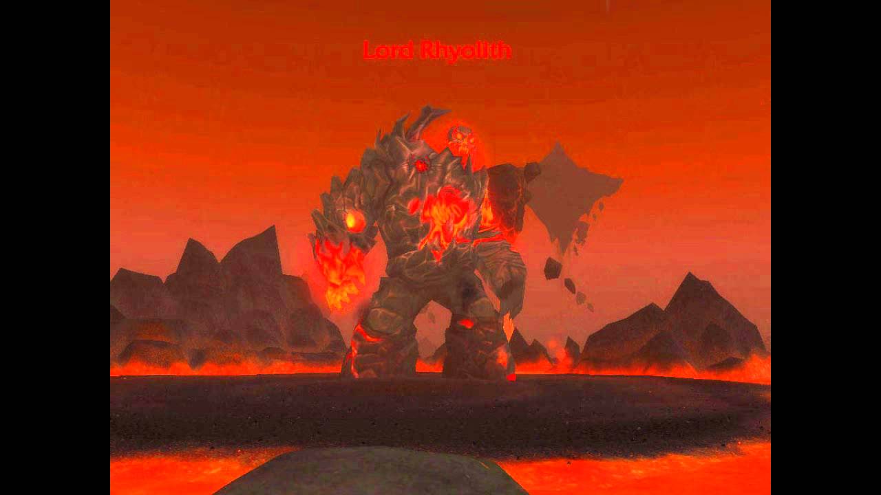 WoW 4.2 - Lord Rhyolith's Voice - YouTube
