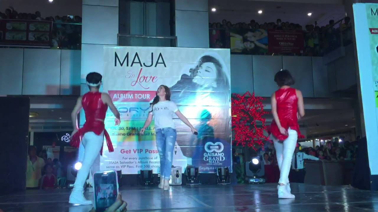 Maja Salvador (idol💖) album tour 4/30/2016 @grandmall lapu2 city,Cebu ...