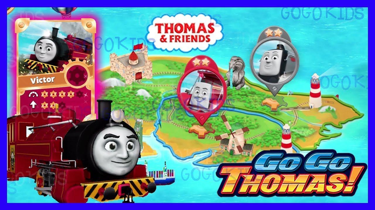 Victor Evolves to GOLDEN Victor! *Speed Boost* Thomas & Friends: GoGo ...