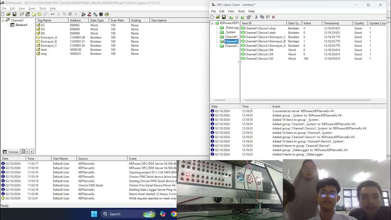 Project Conveyor | SCADA - YouTube