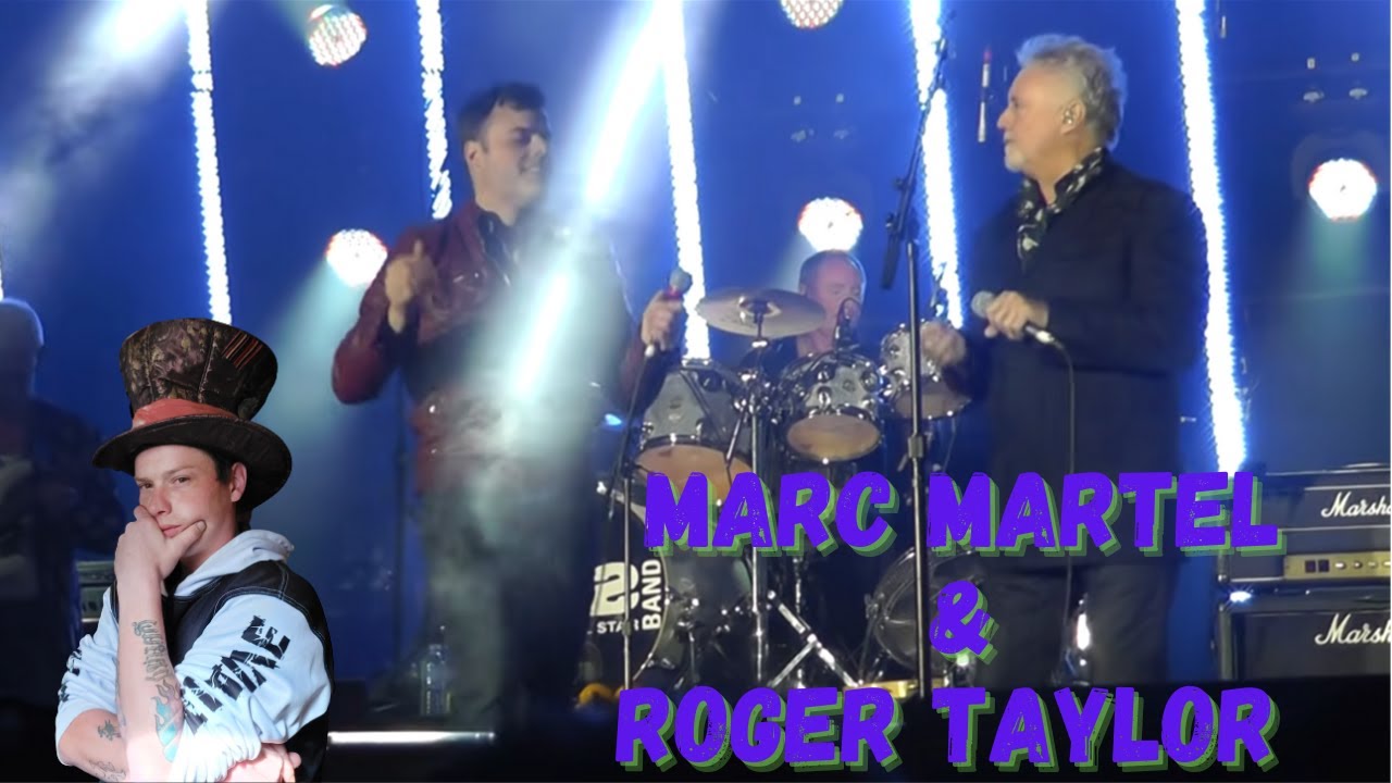Marc Martel & Roger Taylor 'Under Pressure' {Reaction} - YouTube