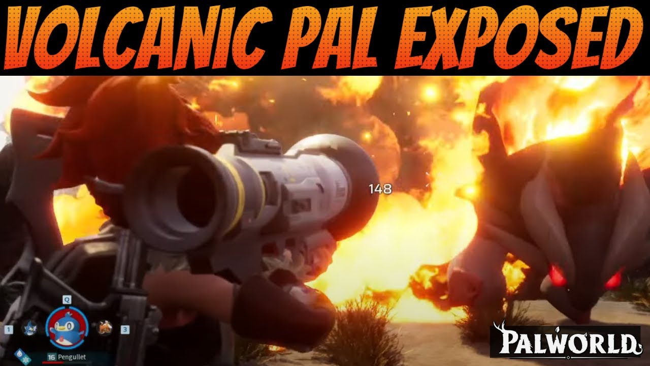 Feeding on Fire: The Menacing Volcanic Beast! | Paldeck 042 | Palworld ...