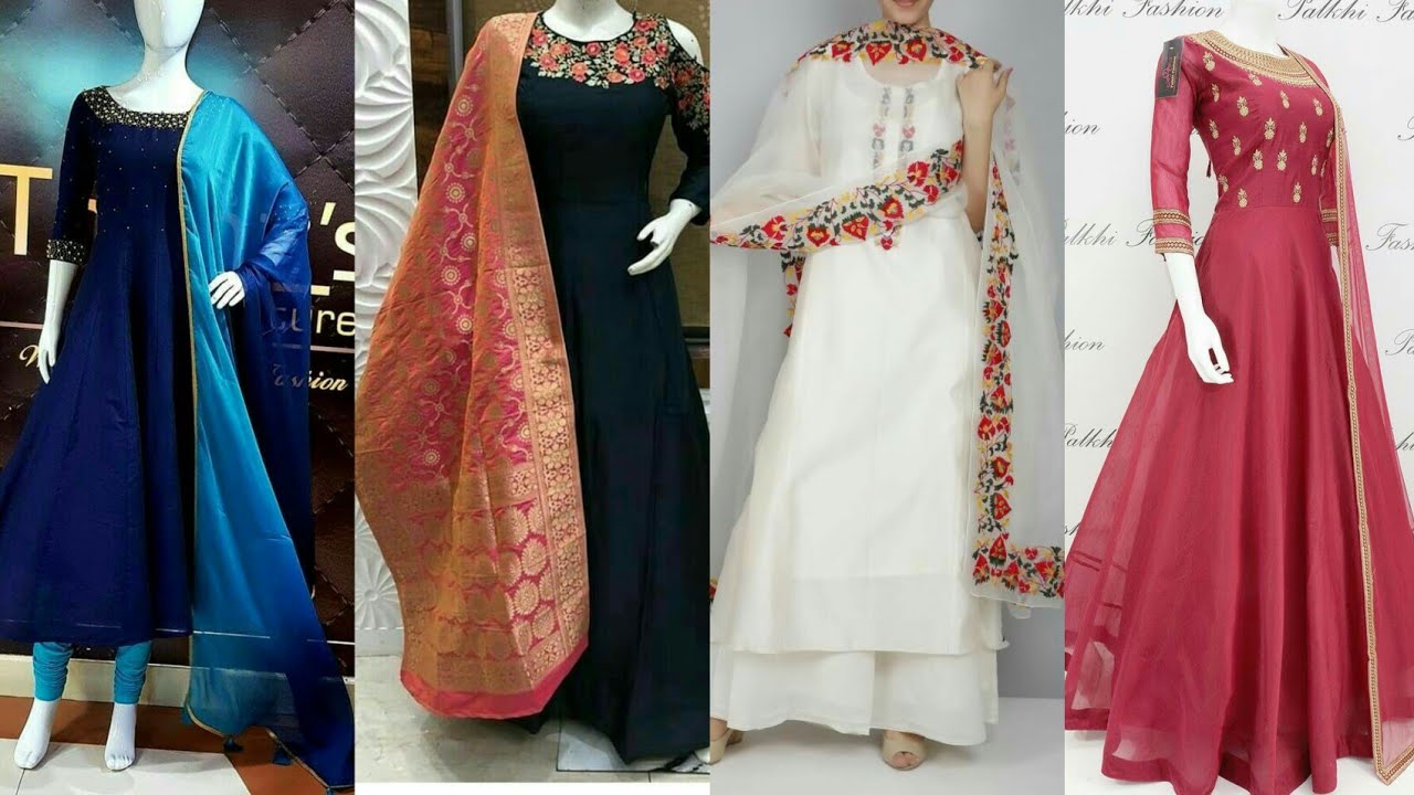 Girls fancy dress design for function wear || Party wear fancy dress ...