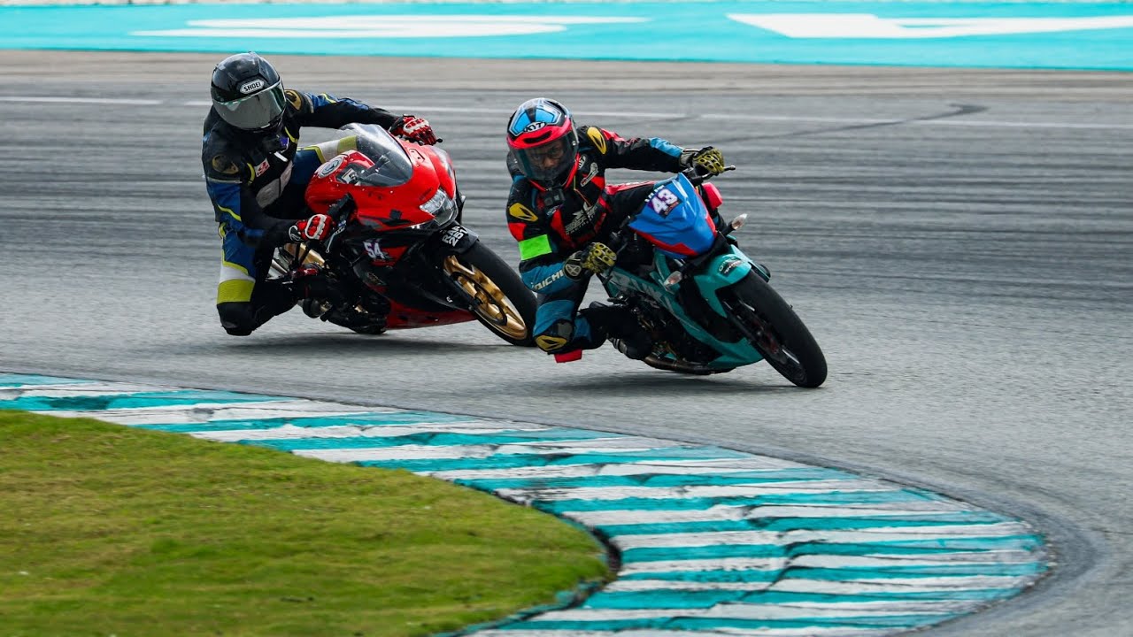 SHORT SCENE SUZUKI RAIDER 150 FI IN HORIZON MOTORSPORT TRACKDAY 24 FEB ...