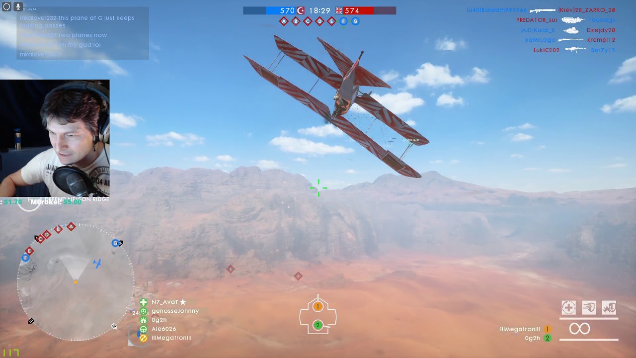 Battlefield 1 - In the attack plane again - YouTube