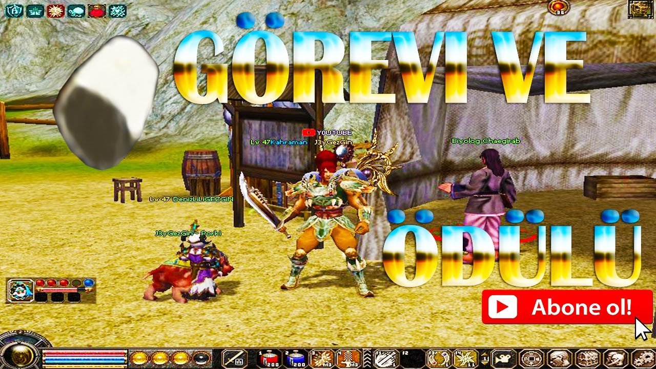 Metin2 Biyolog Görevleri - ORK DİŞİ - ByGezGin - DANDANAKAN - YouTube