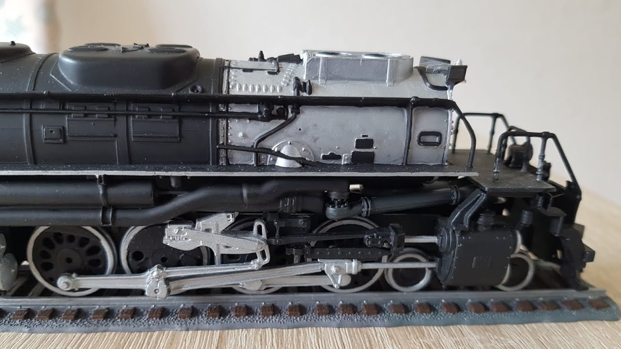 Модель паровоза "Big Boy" от Revell в масштабе 1:87 - YouTube