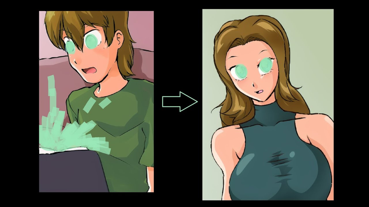 One with my Mom | tg tf transformation | MTF body swap | Male to female ...