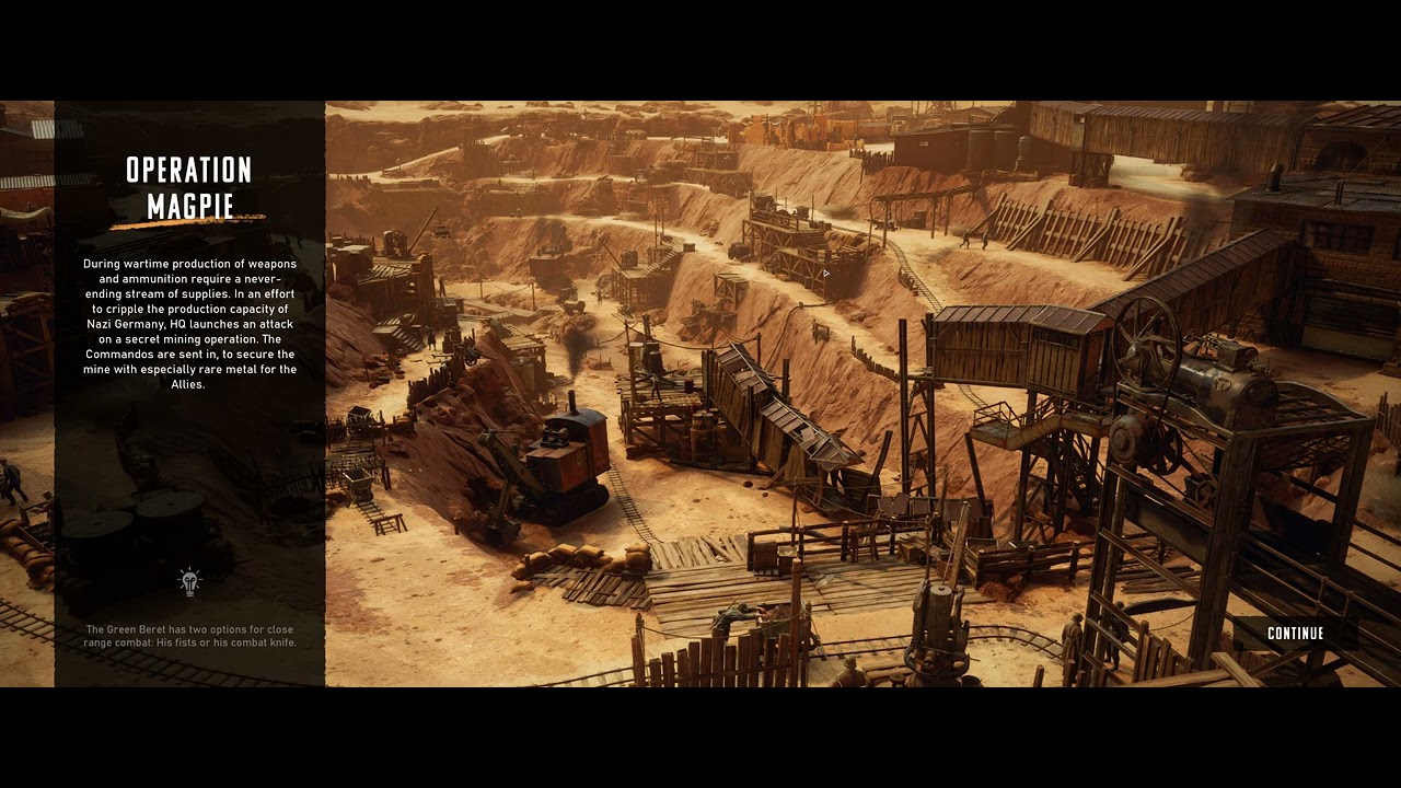 Commandos Origins. Operation Magpie. Part I. Mission 7. Veteran ...