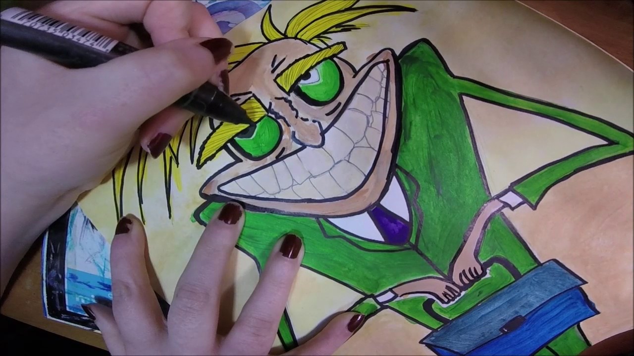 Freaky Fred Painting! - YouTube